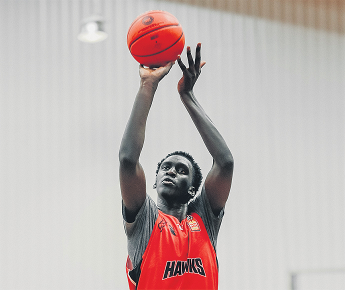 Basketball Success for Former Student, Akoldah Gak