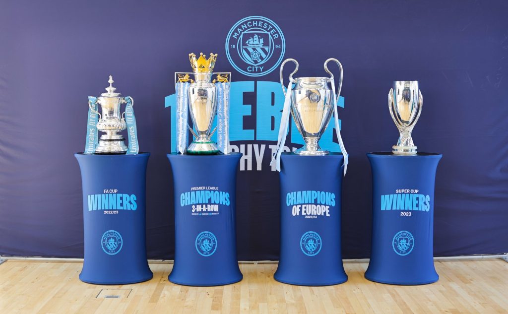 Treble Trophy Tour - Football School