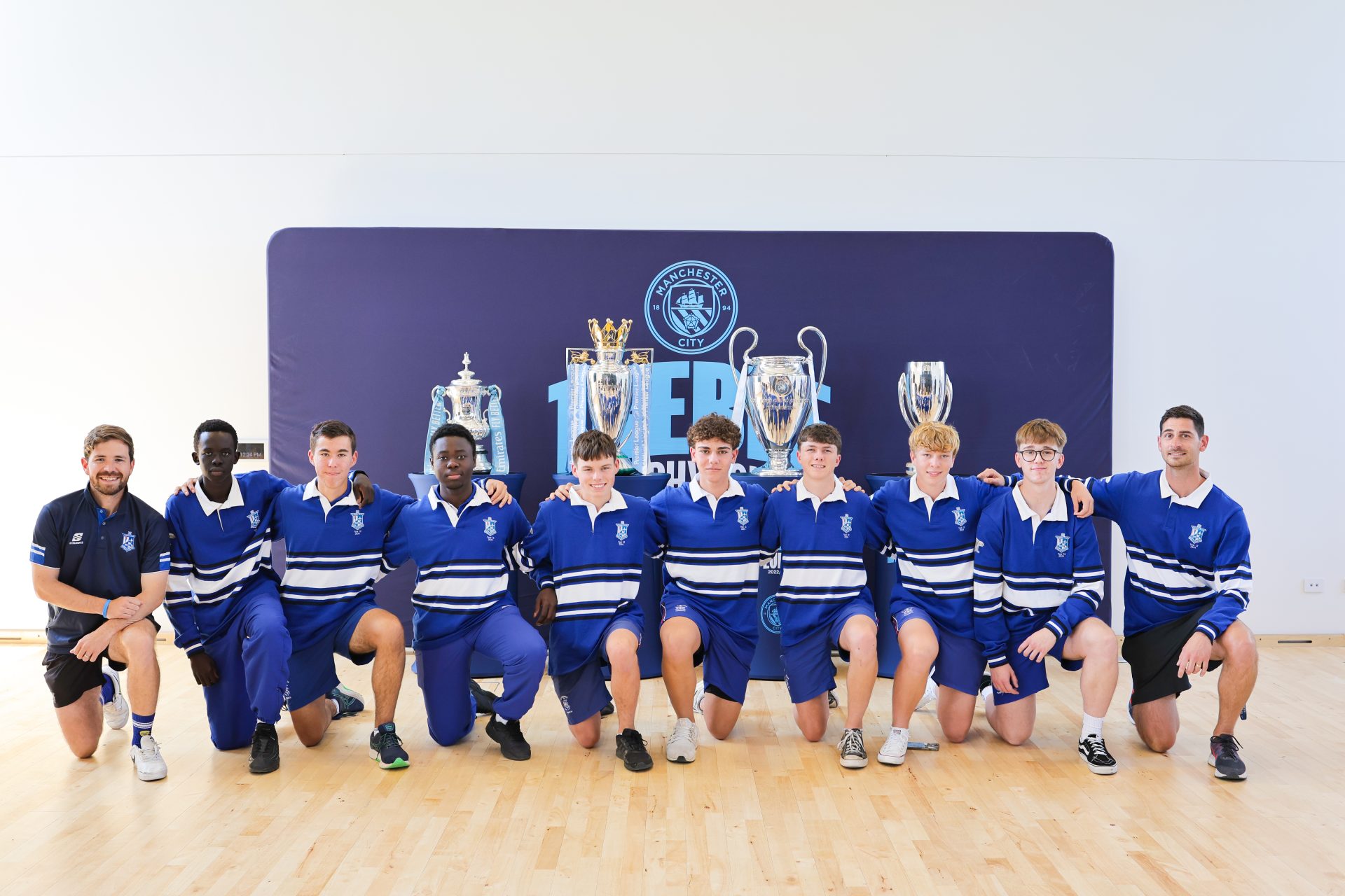 Treble Trophy Tour - Football School