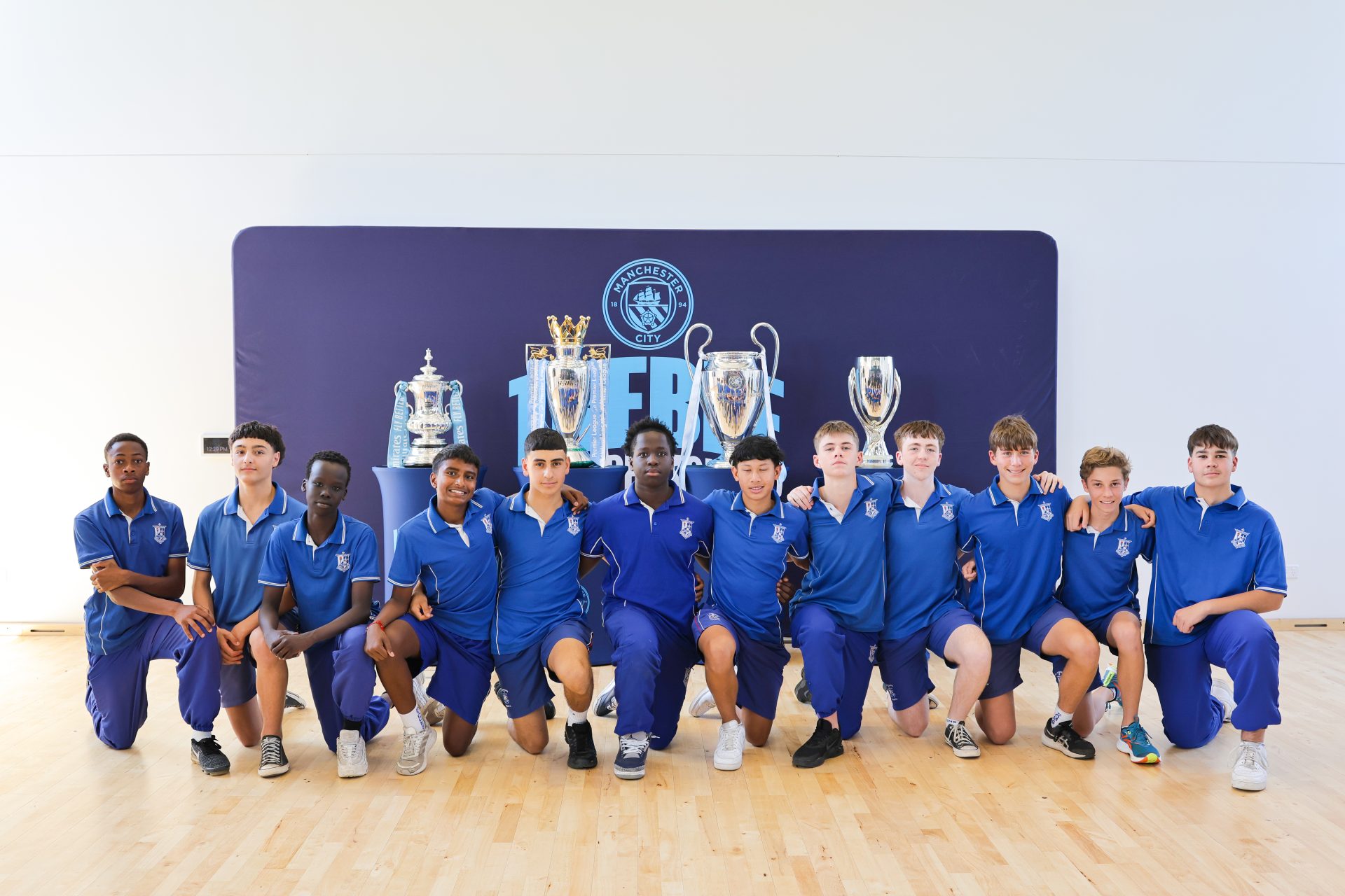Treble Trophy Tour - Football School