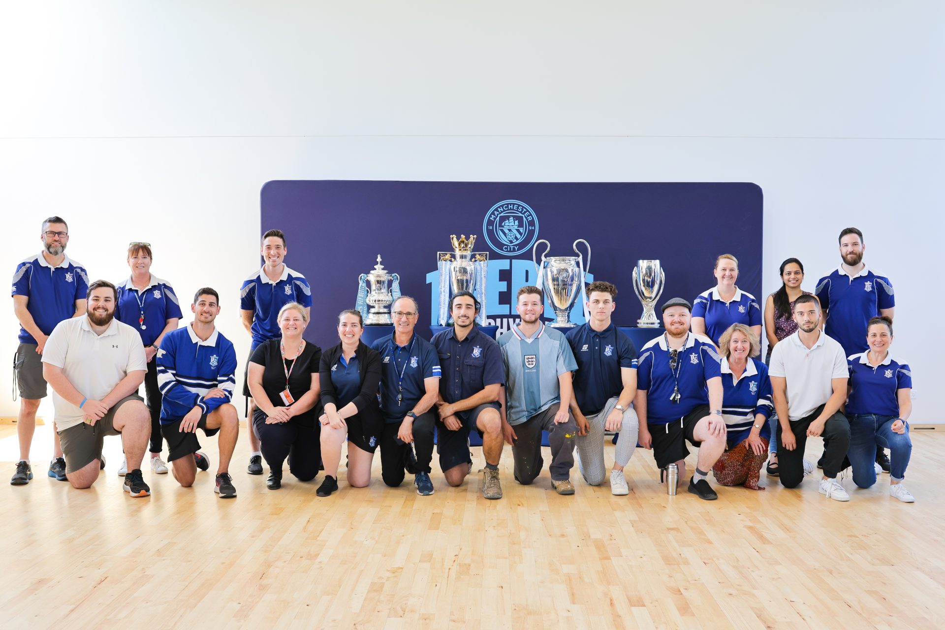 Treble Trophy Tour - Football School