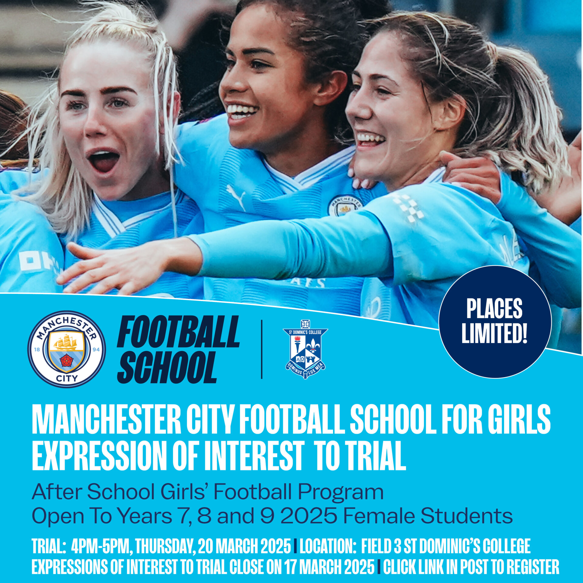 Manchester City Football School for Girls - Football School